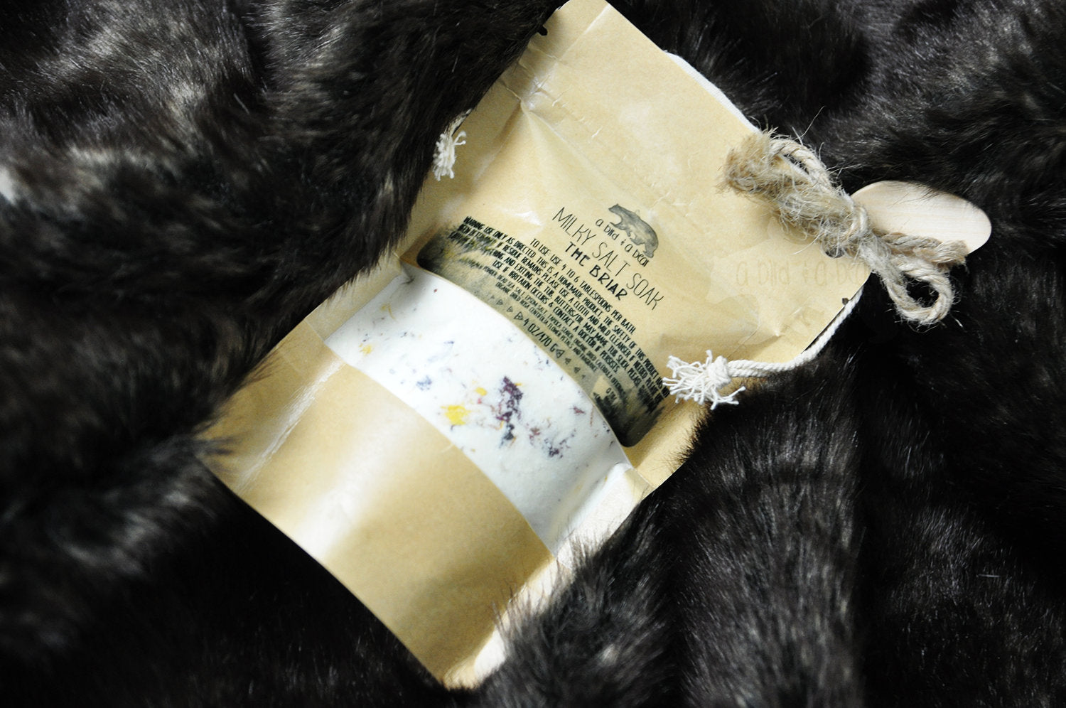Milky Salt Soaks – A Bird and A Bear